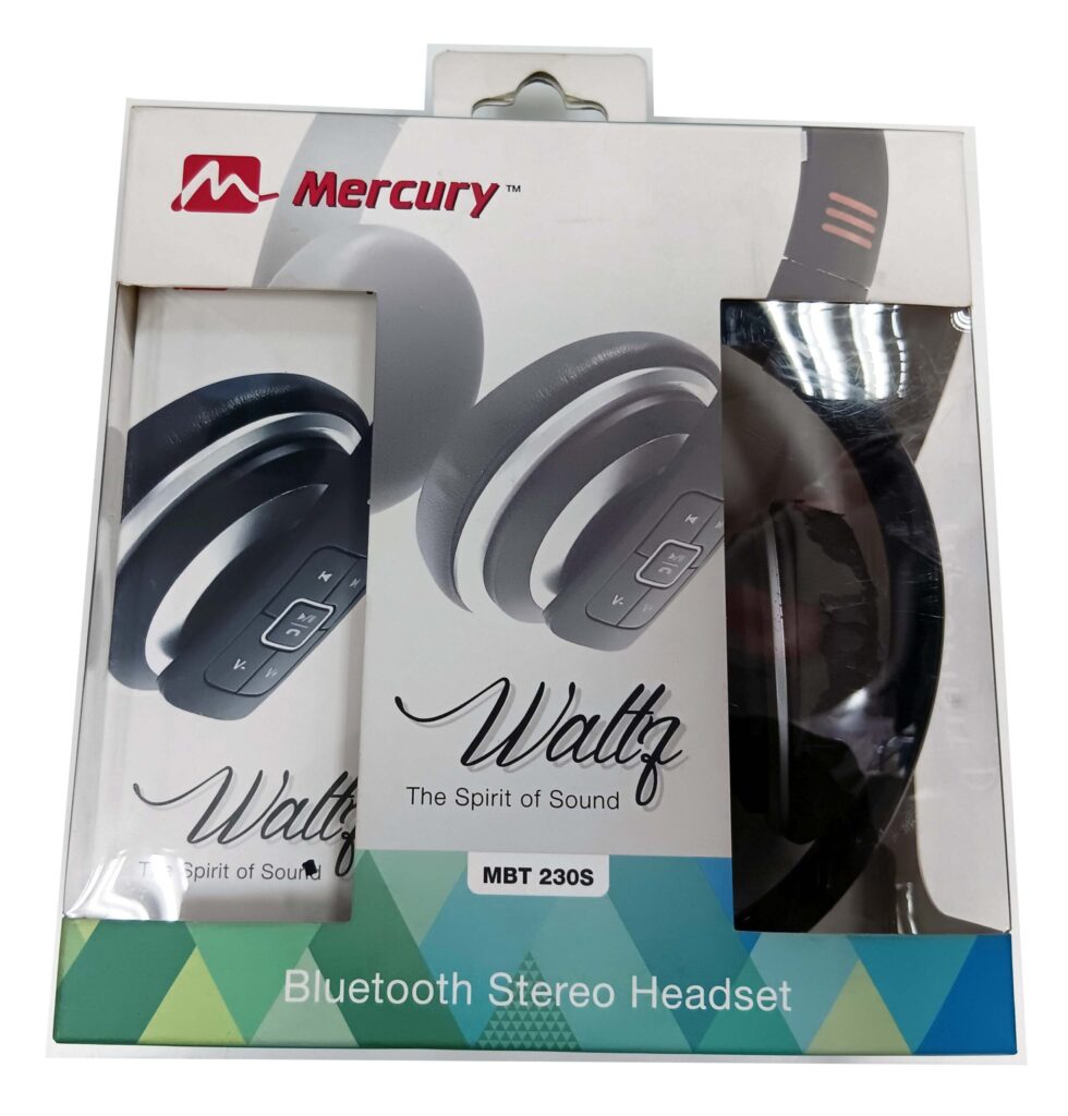 MERCURY BLUETOOTH STEREO HEADSET MBT 230S - sotekardc