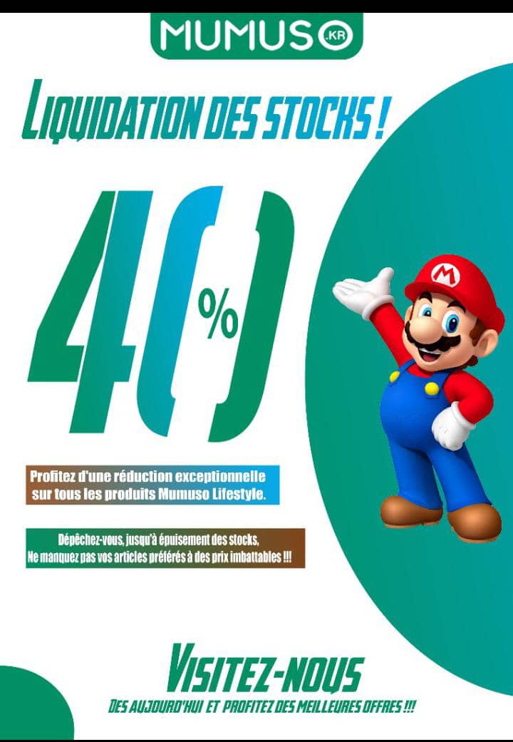 Liquidation des stocks - sotekardc